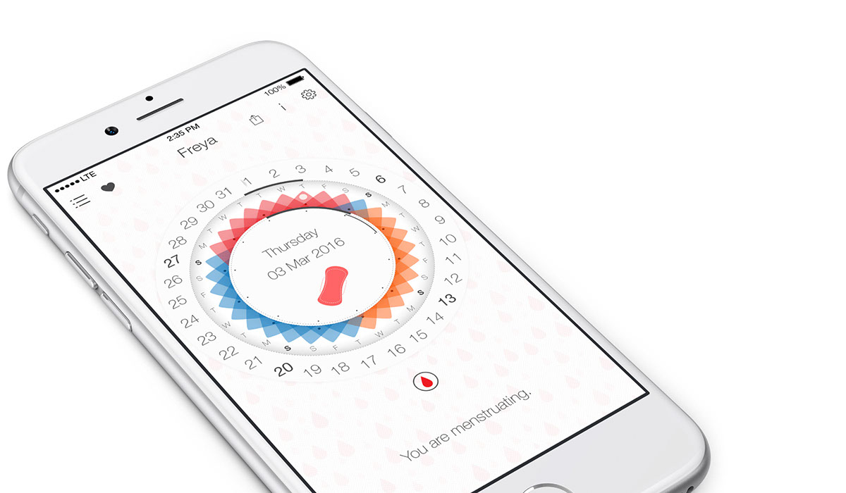 Women's Fertility Cycle Calendar - Freya